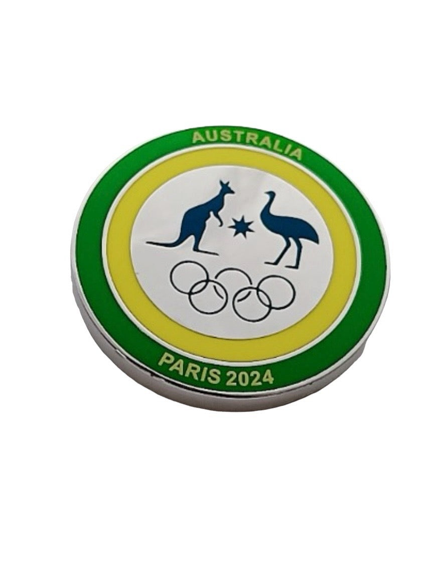 Limited Edition Australian Olympic Golf Ball Markers – Custom Golf Bags ...